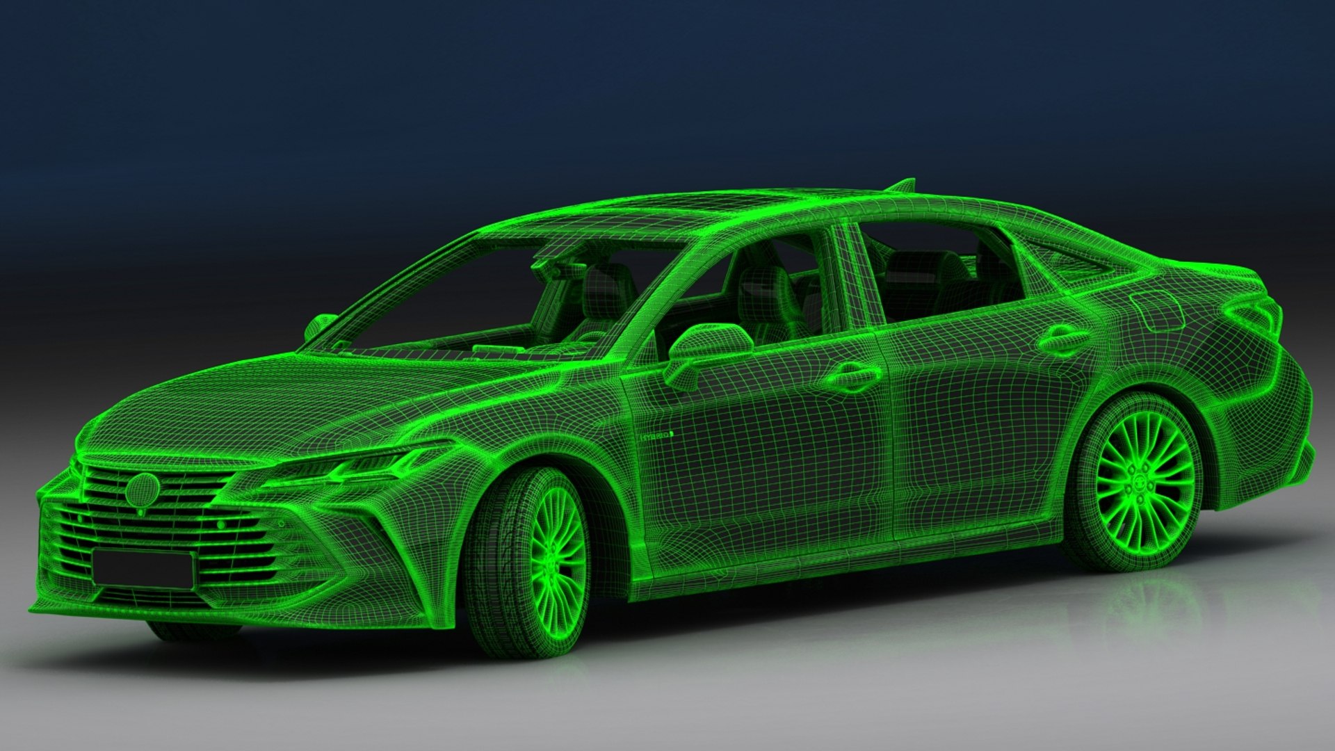 Toyota Avalon Hybrid 2019 3D Model - TurboSquid 1417622