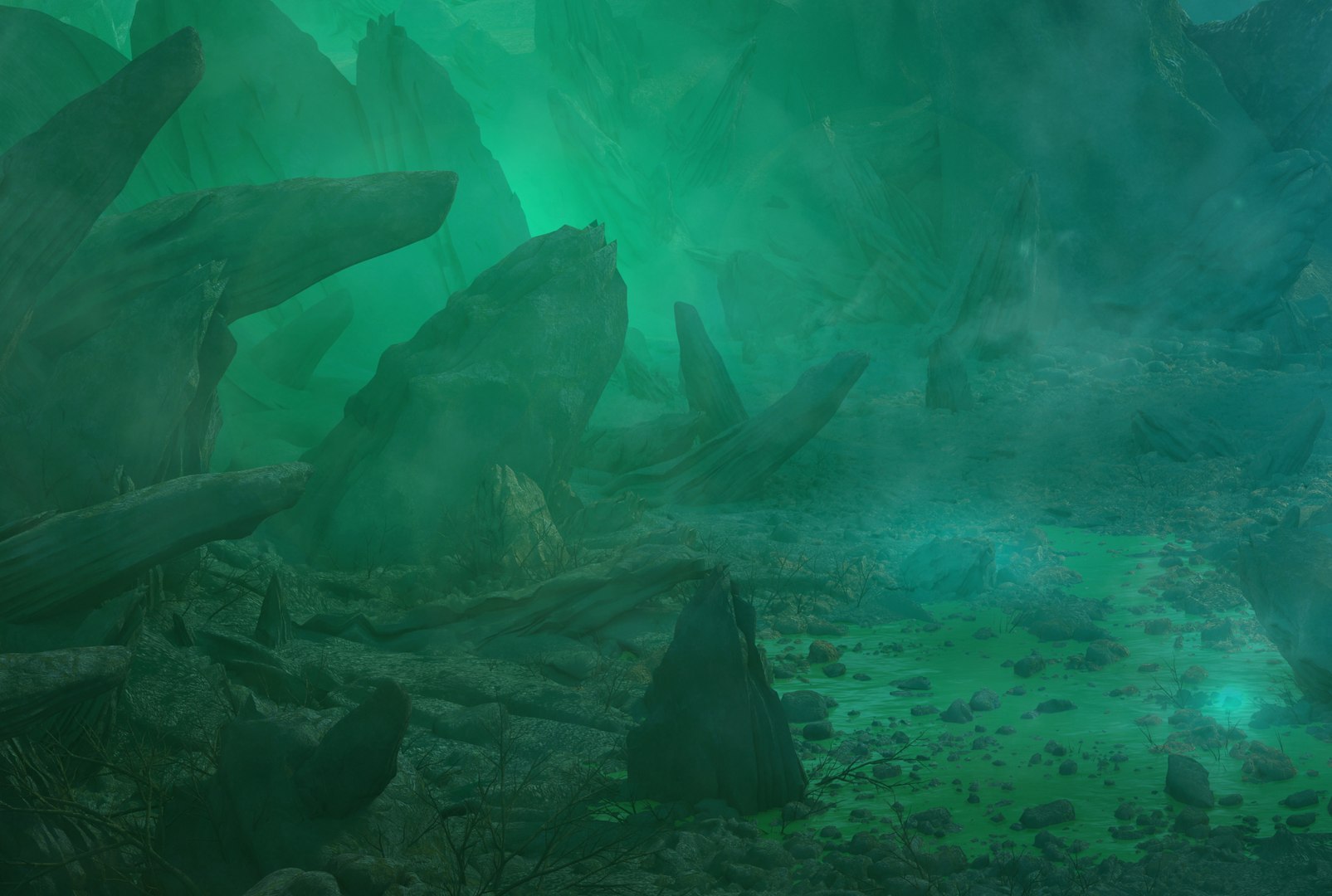 Alien Scifi Planet Environment 3D Model - TurboSquid 2113998