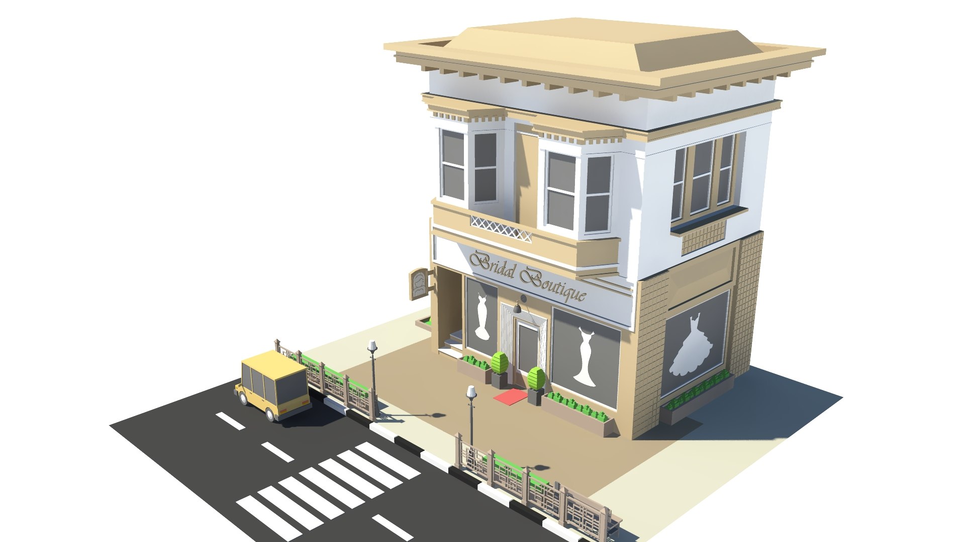 Set 09 Boutique Store 3D Model - TurboSquid 1511610