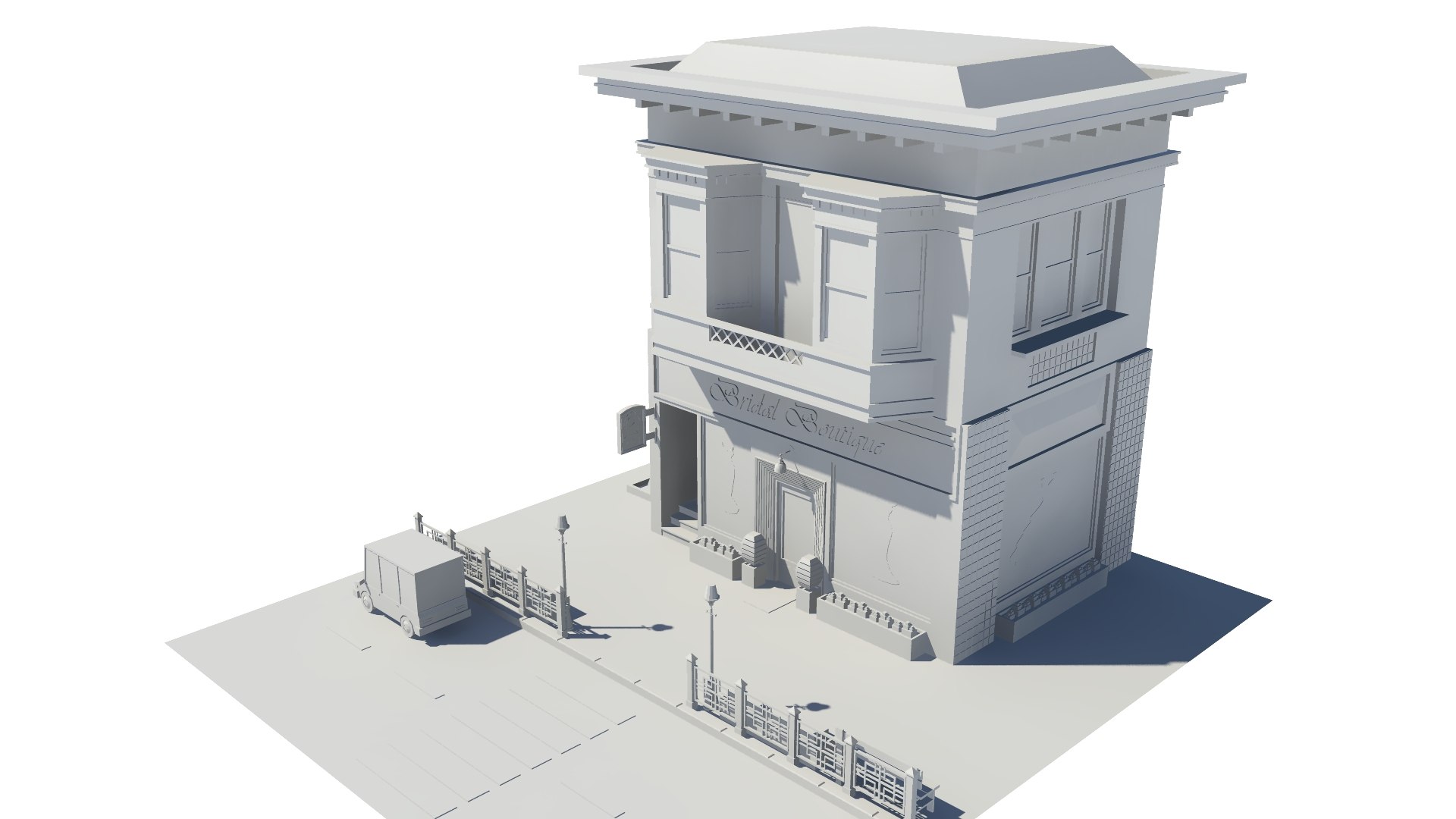 Set 09 Boutique Store 3D Model - TurboSquid 1511610