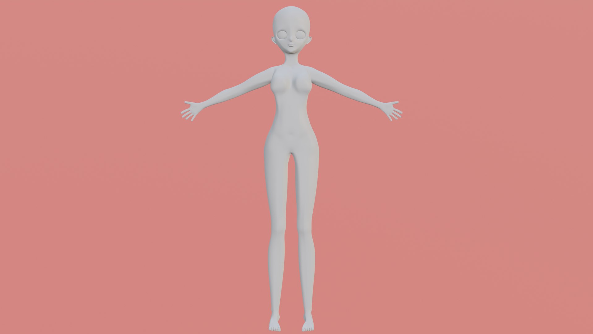 3d Cuerpo Humano Femenino Low Polly Model Turbosquid 1971010