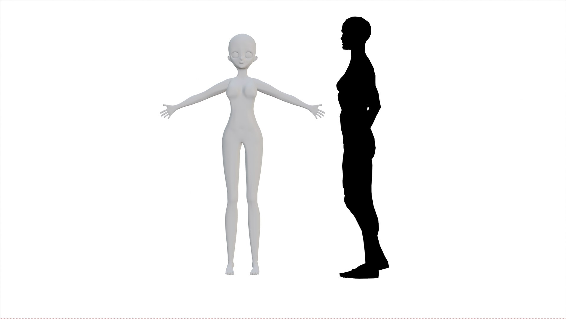 3d Cuerpo Humano Femenino Low Polly Model Turbosquid 1971010
