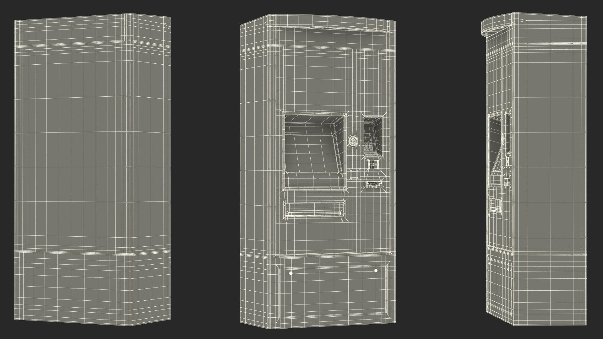 Self Service Ticket Machine 3D Model - TurboSquid 2269794