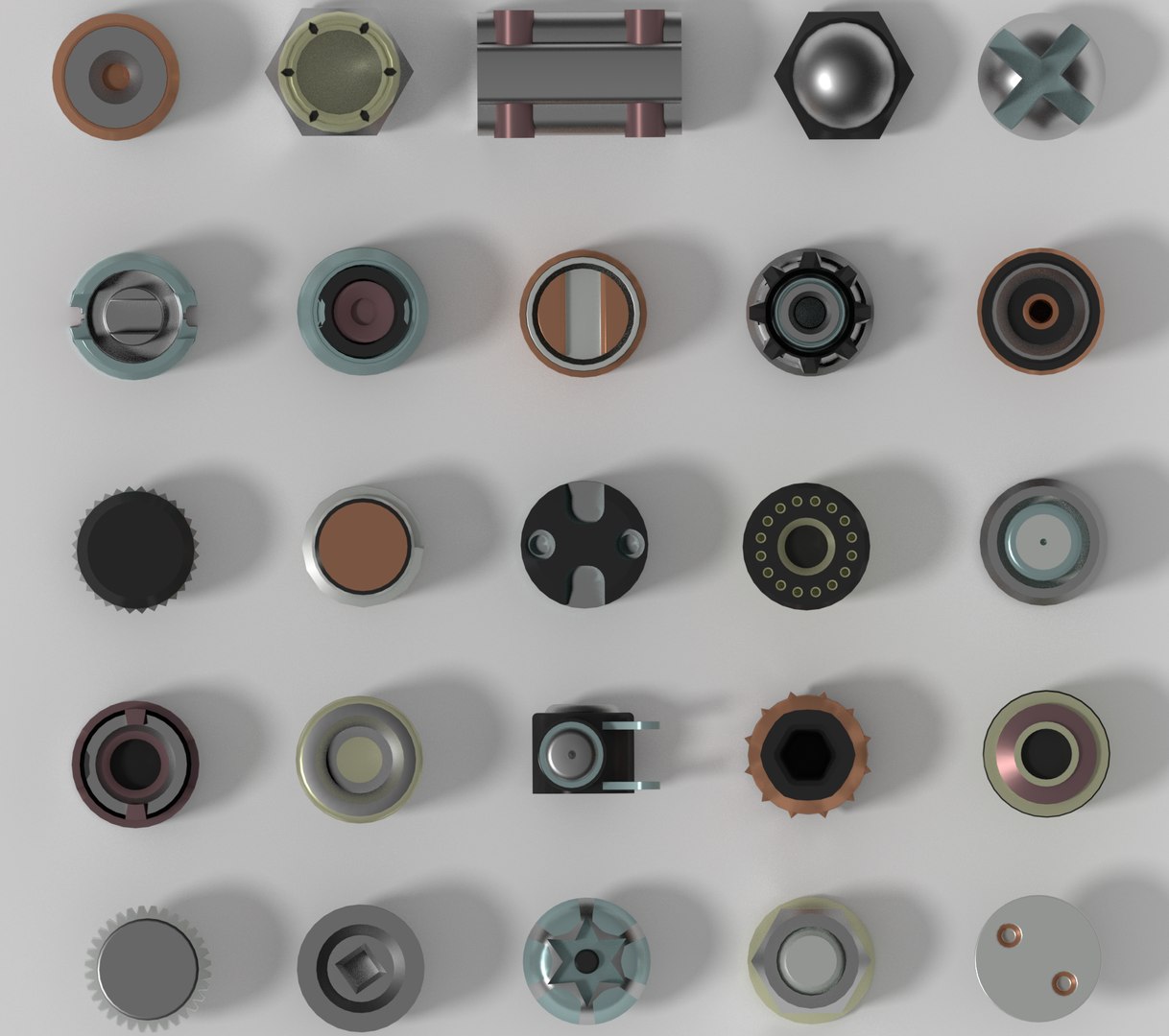 3D Model Metal Tools Accessories - TurboSquid 1163091