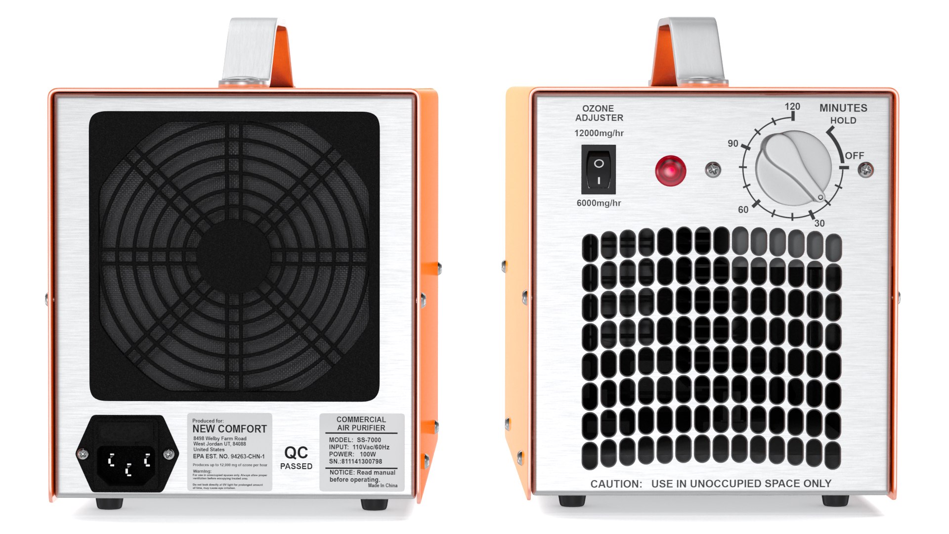 Commercial Ozone Generator 3D Model - TurboSquid 1673981