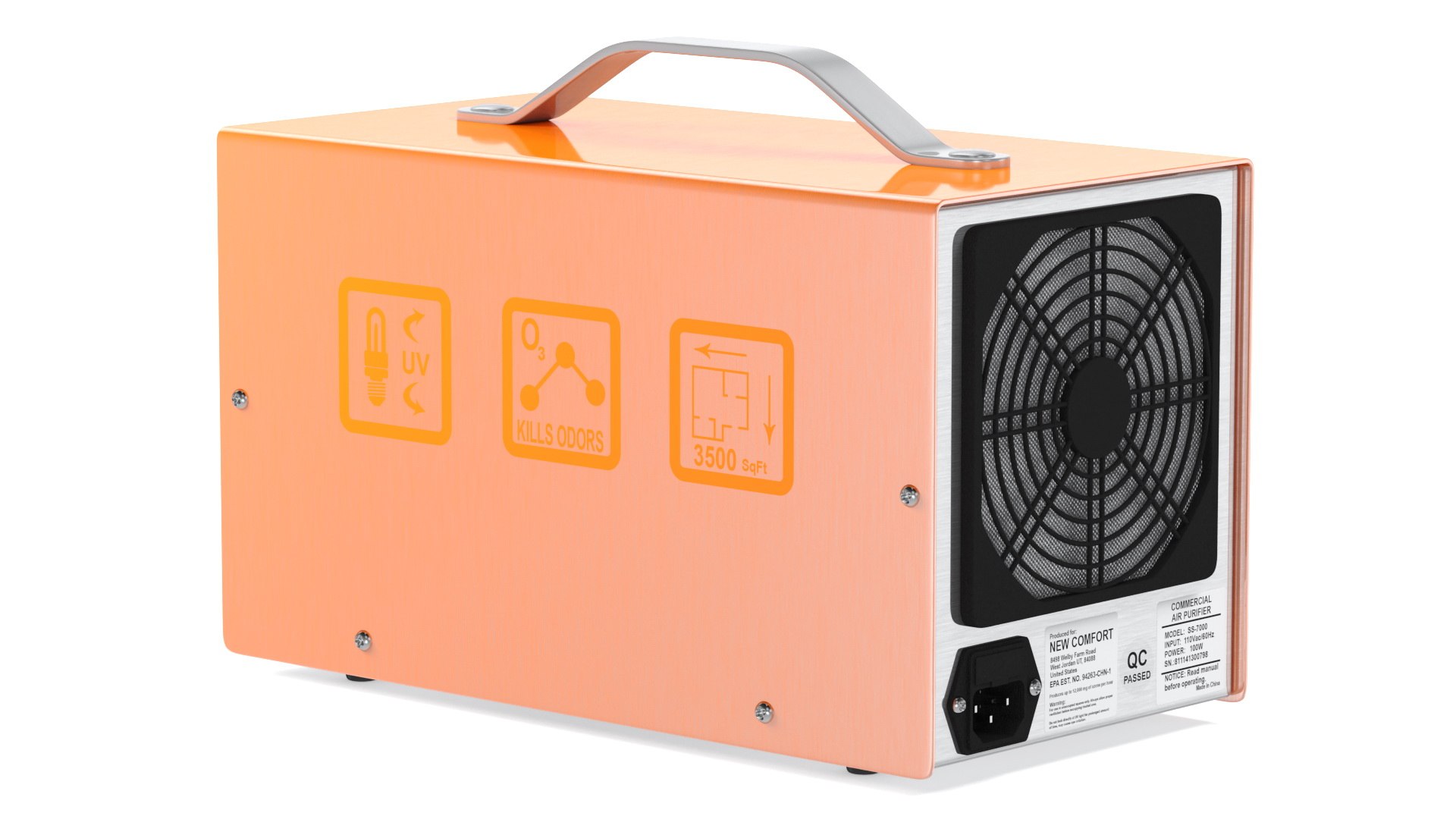 Commercial Ozone Generator 3D Model - TurboSquid 1673981