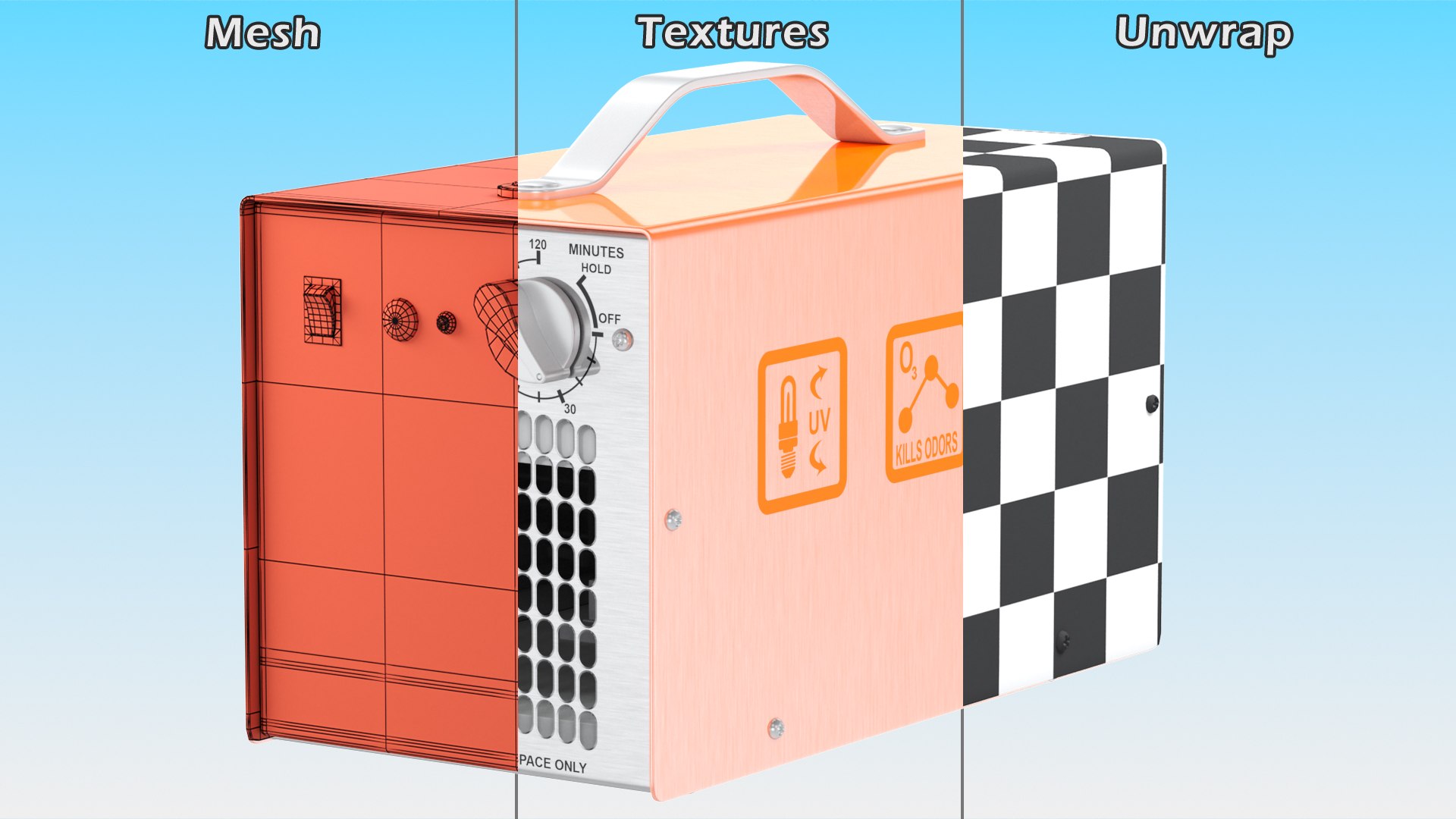 Commercial Ozone Generator 3D Model - TurboSquid 1673981