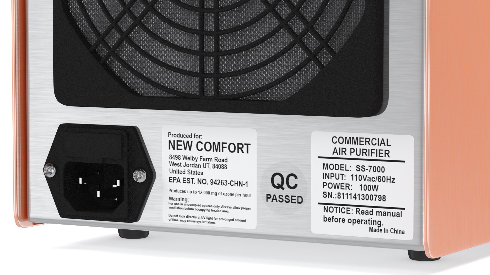 Commercial Ozone Generator 3D Model - TurboSquid 1673981