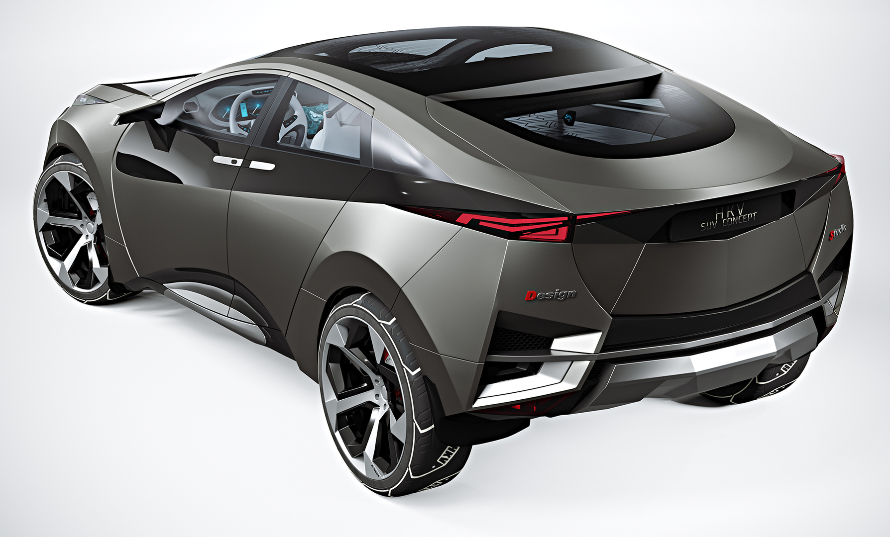 3D futuristic suv - TurboSquid 1349038