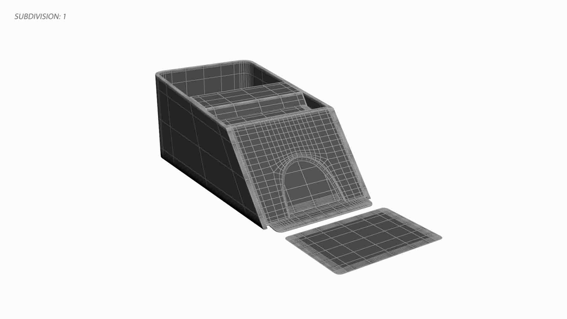 Card Dealer Shoe 3D - TurboSquid 1803010