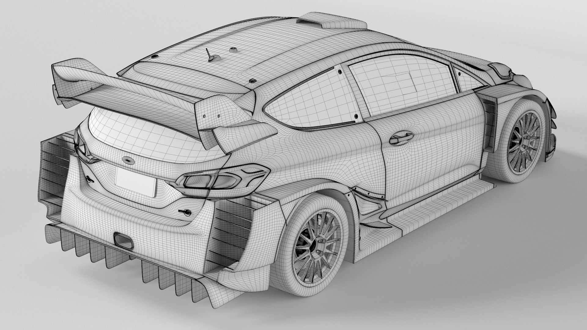 3D 2020 Fiesta Wrc Model - TurboSquid 1550342