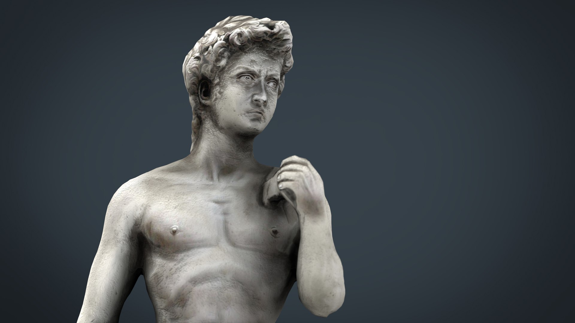 3D David Statue - TurboSquid 1170386