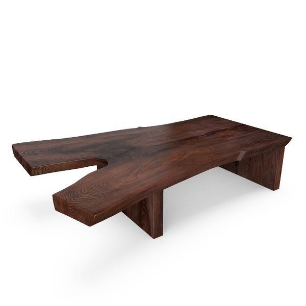 modelo 3d HUDSON LA TATE COFFEE TABLE - TurboSquid 875329