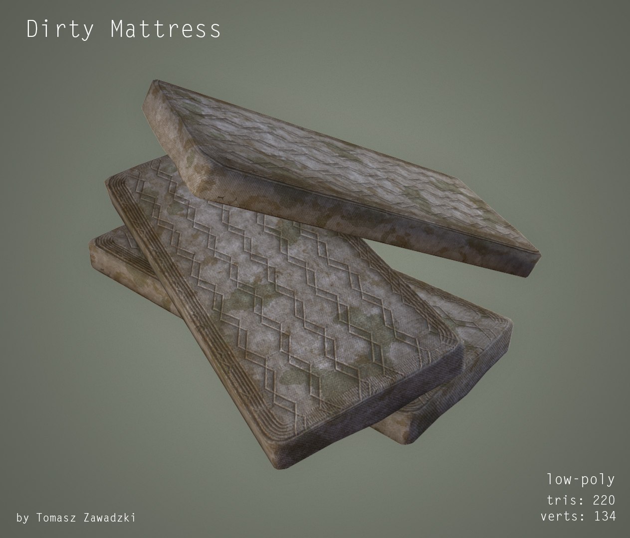 3d Dirty Mattress