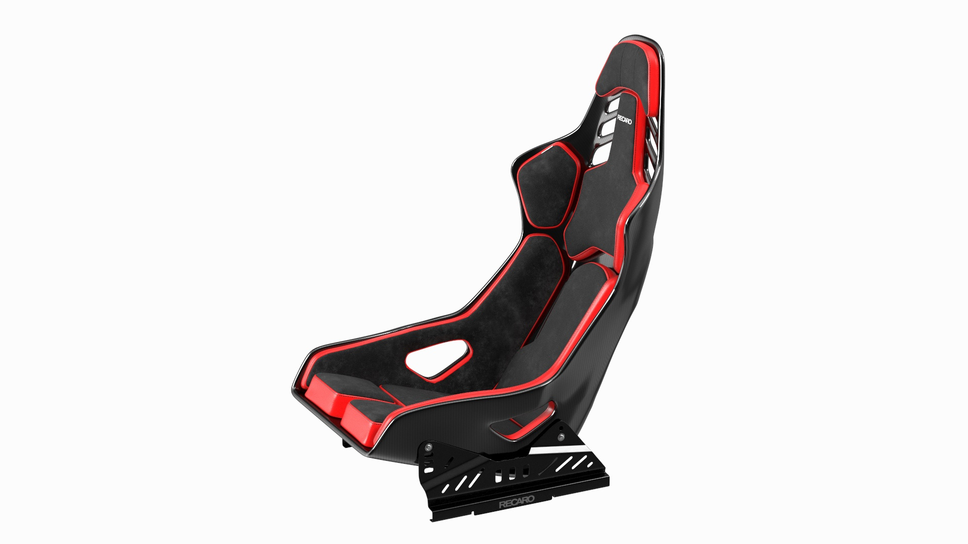 RECARO Podium CF Racing Seat Red Model - TurboSquid 2152641