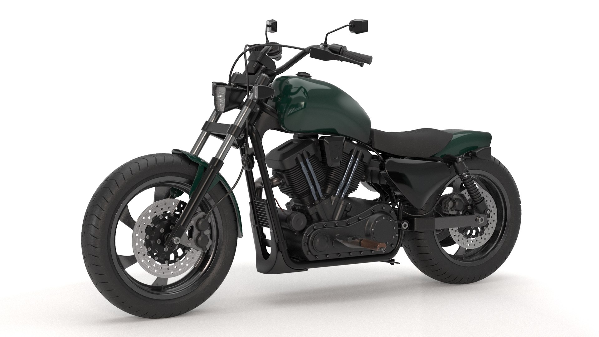 3D Generic Motorcycle 04 - TurboSquid 2485711