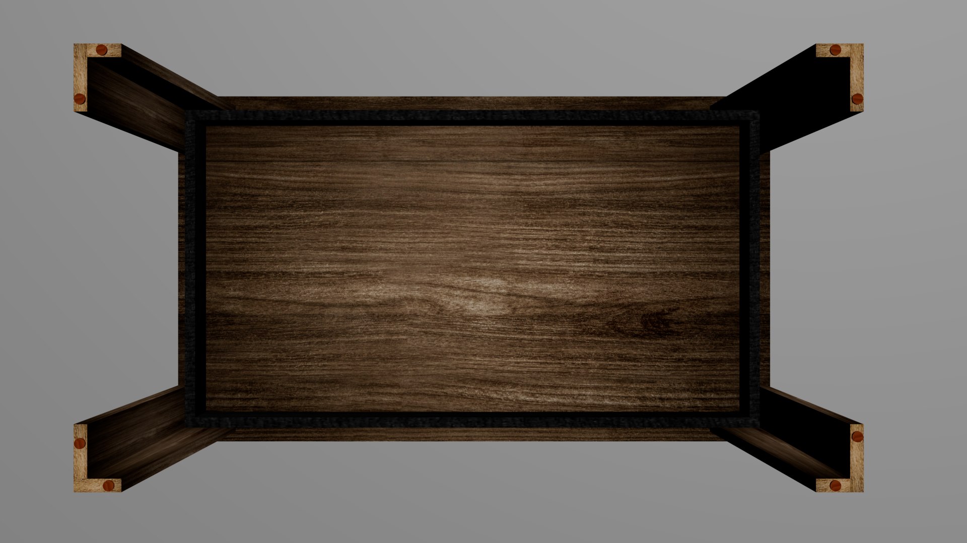 3D Wooden Table Model - TurboSquid 2328369