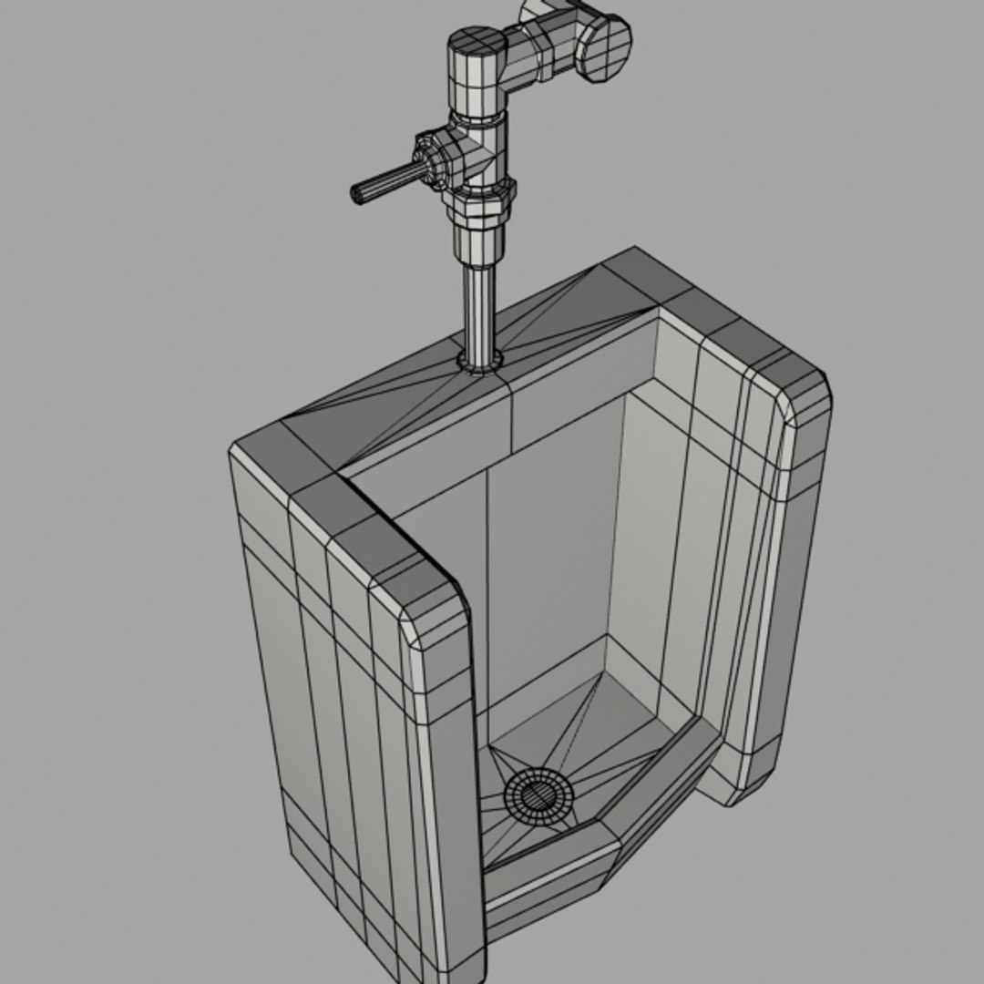 3d Model Urinal