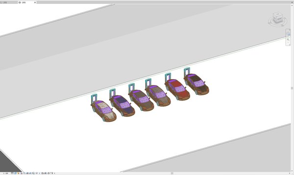 modelo 3d Familia Tesla Revit con cargadores - TurboSquid 1684488