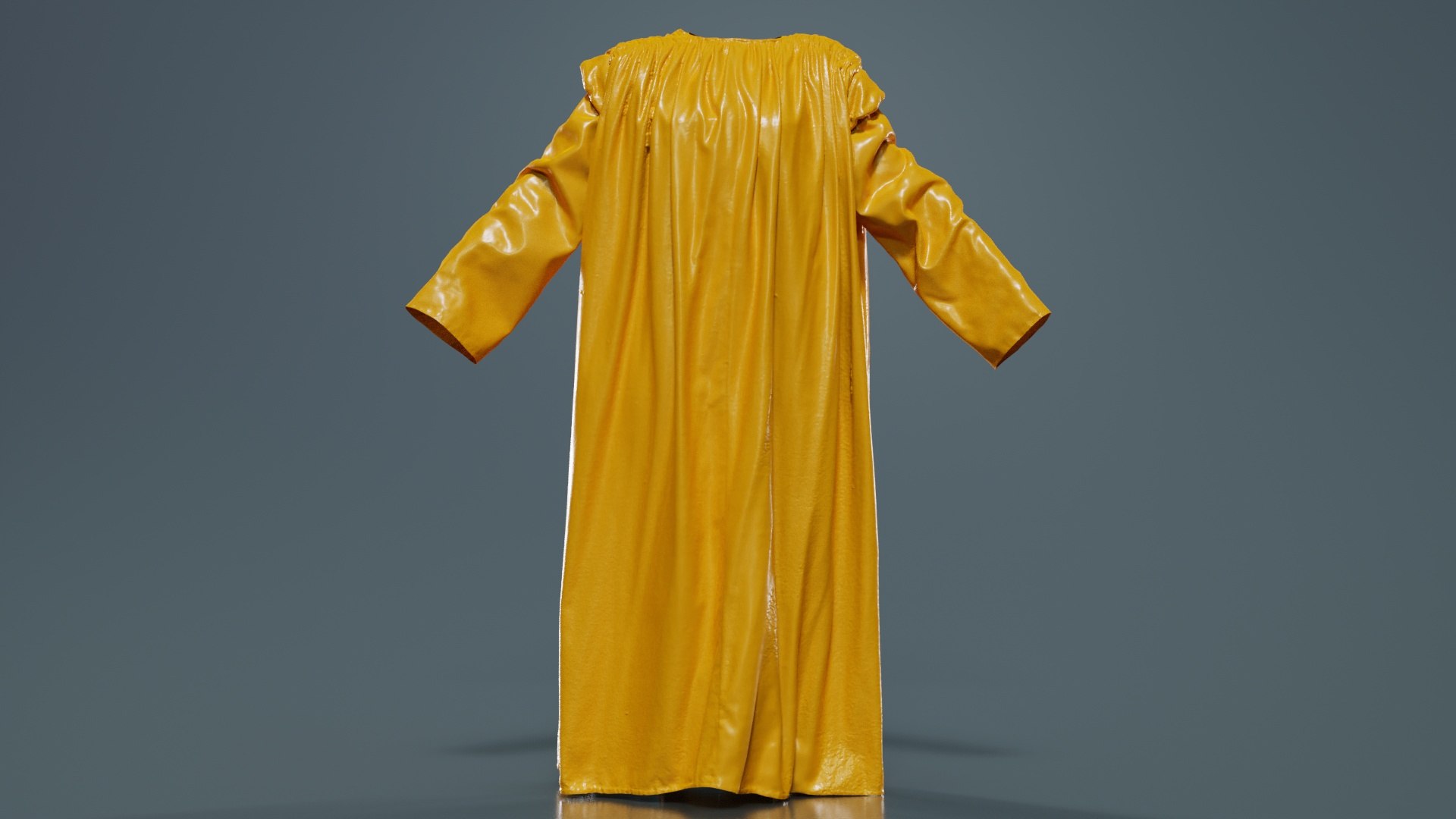 3D Big Cape Dress Remastered Model - TurboSquid 2359928