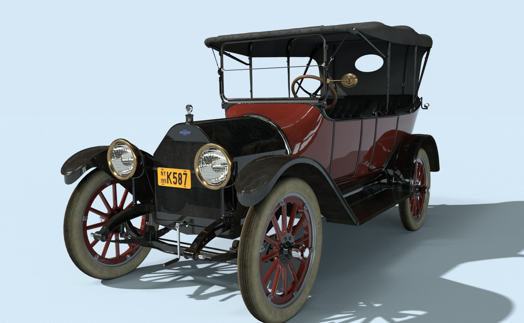 Chevrolet Baby Grand 1915 3D - TurboSquid 1386935