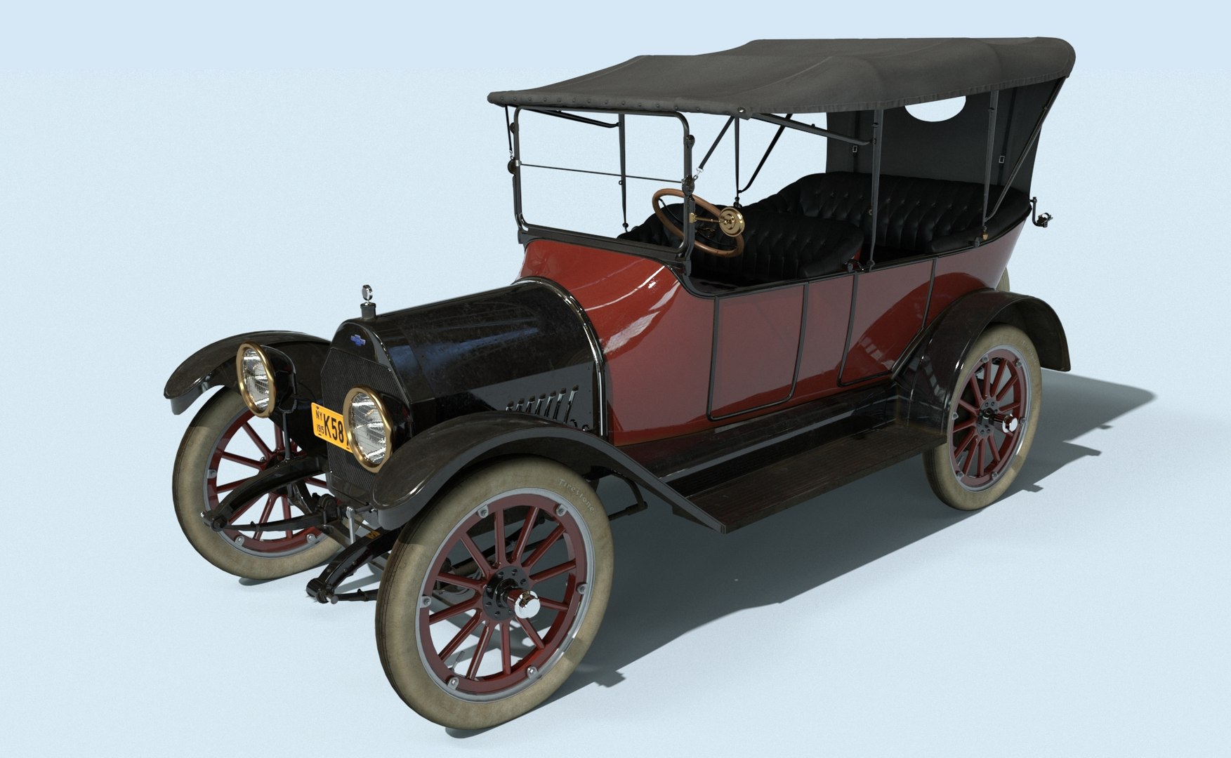 Chevrolet Baby Grand 1915 3D - TurboSquid 1386935