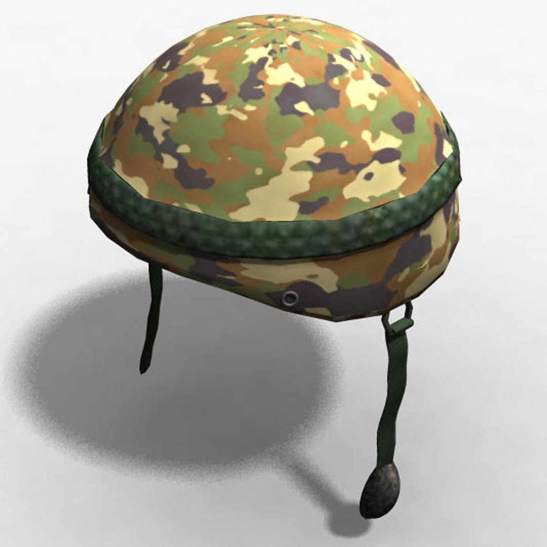 Military Helmet 3d Model