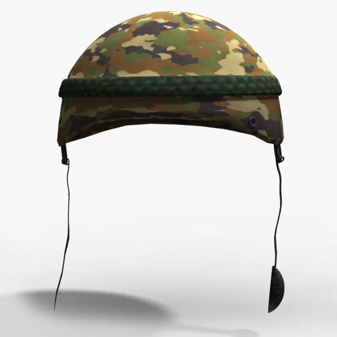 Military Helmet 3d Model