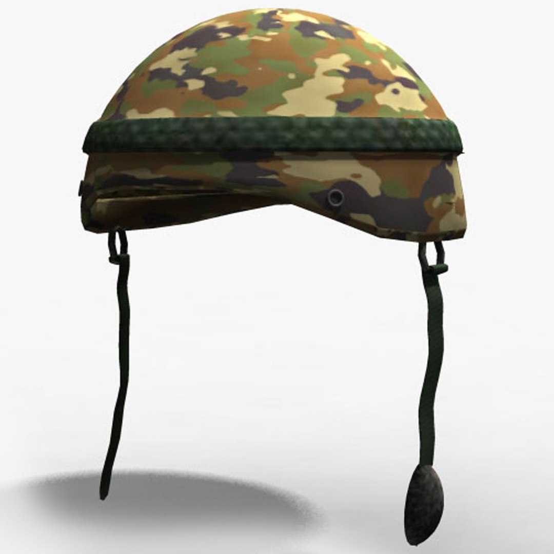 Military Helmet 3d Model