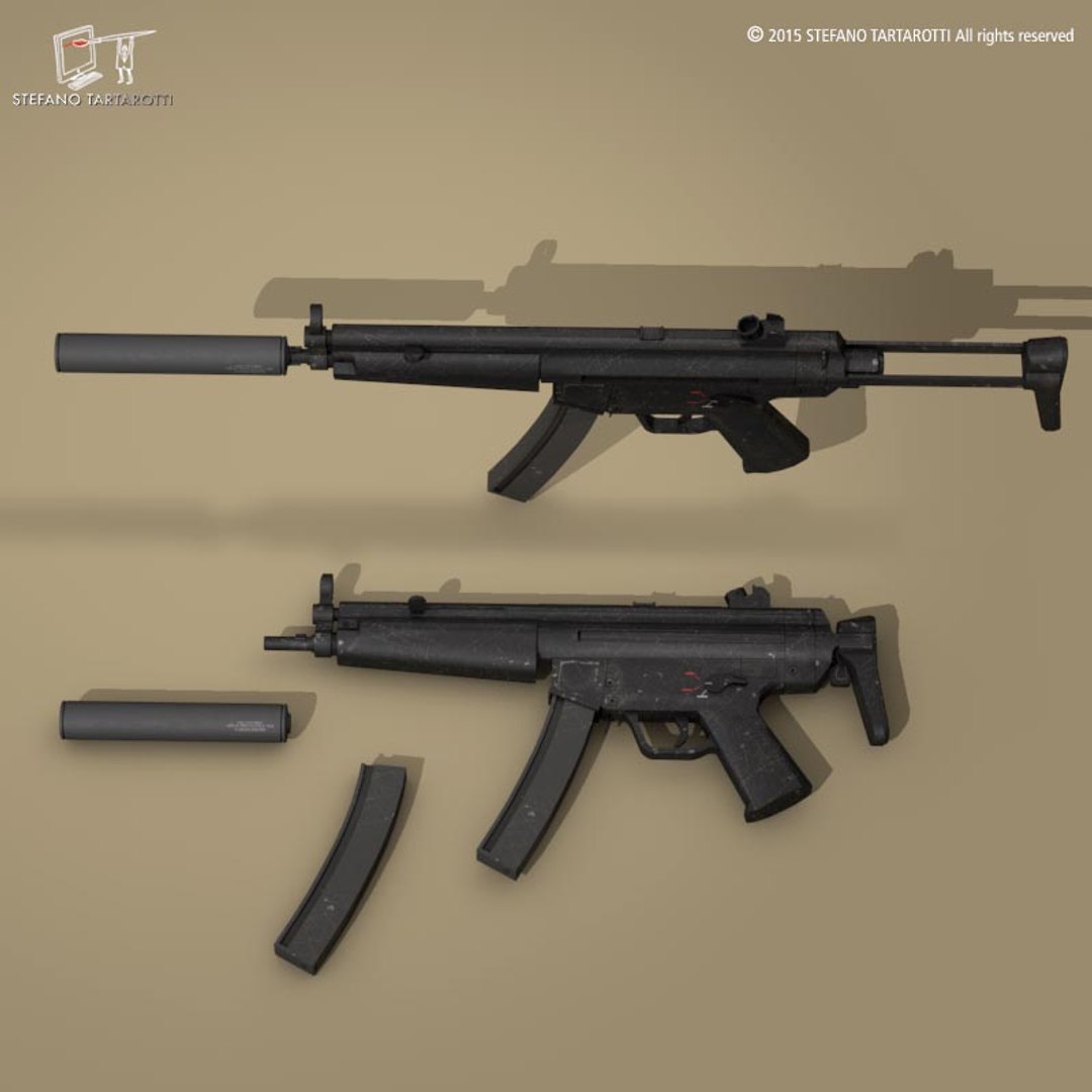 C4d Mp5a3 Suppressor
