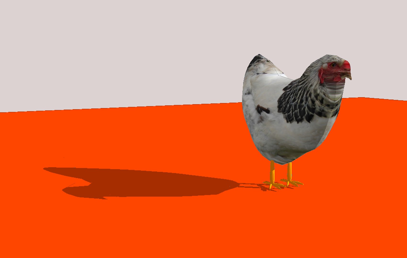 3d Chicken Sketchup