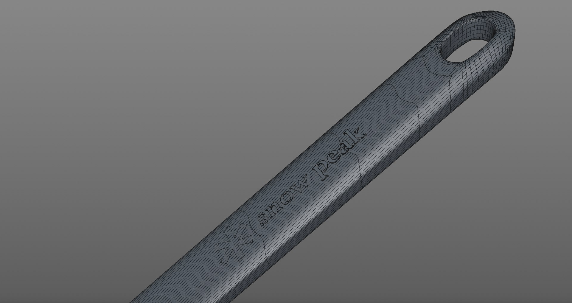 Snow Peak Green Spork 3D Model - TurboSquid 1416611