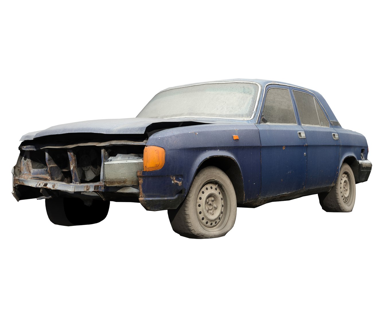 3D Old Soviet Car Volga - TurboSquid 1448758