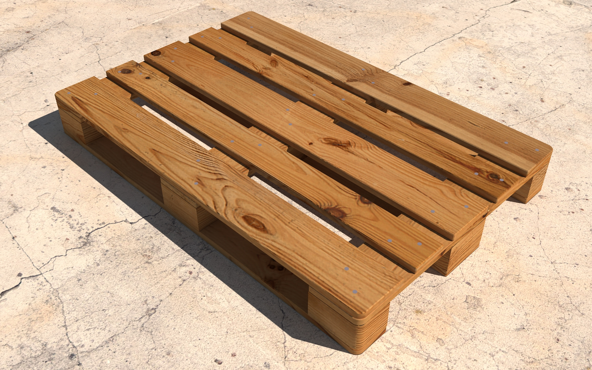 Fass und Palette 3D-Modell - TurboSquid 1223116