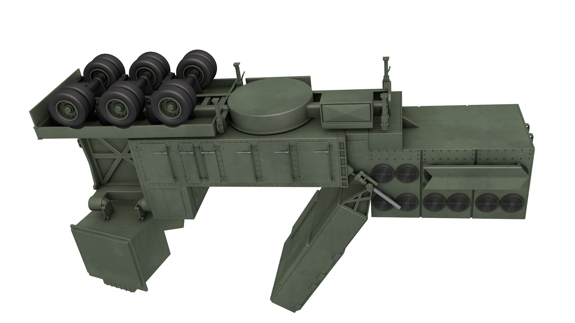 LTAMDS - Raytheon Air And Missile Defense Sensor 3D Model - TurboSquid ...