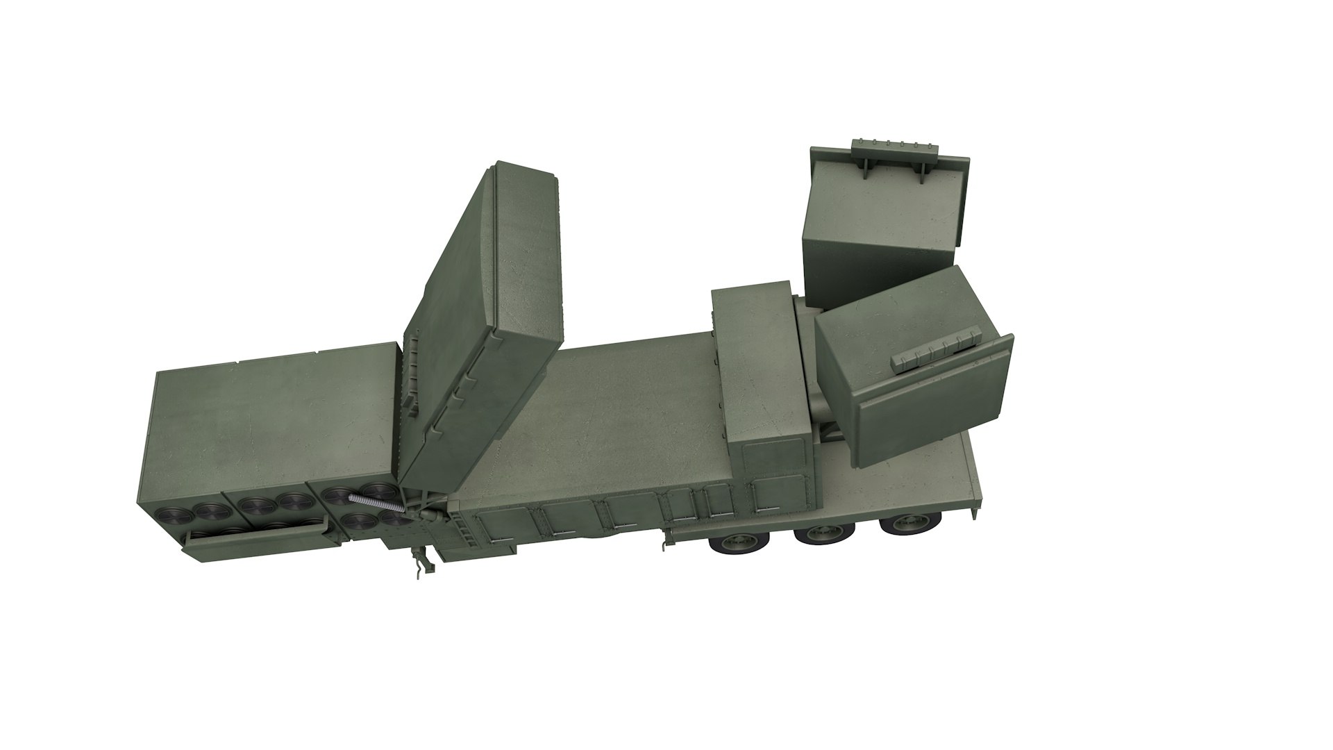 LTAMDS - Raytheon Air And Missile Defense Sensor 3D Model - TurboSquid ...