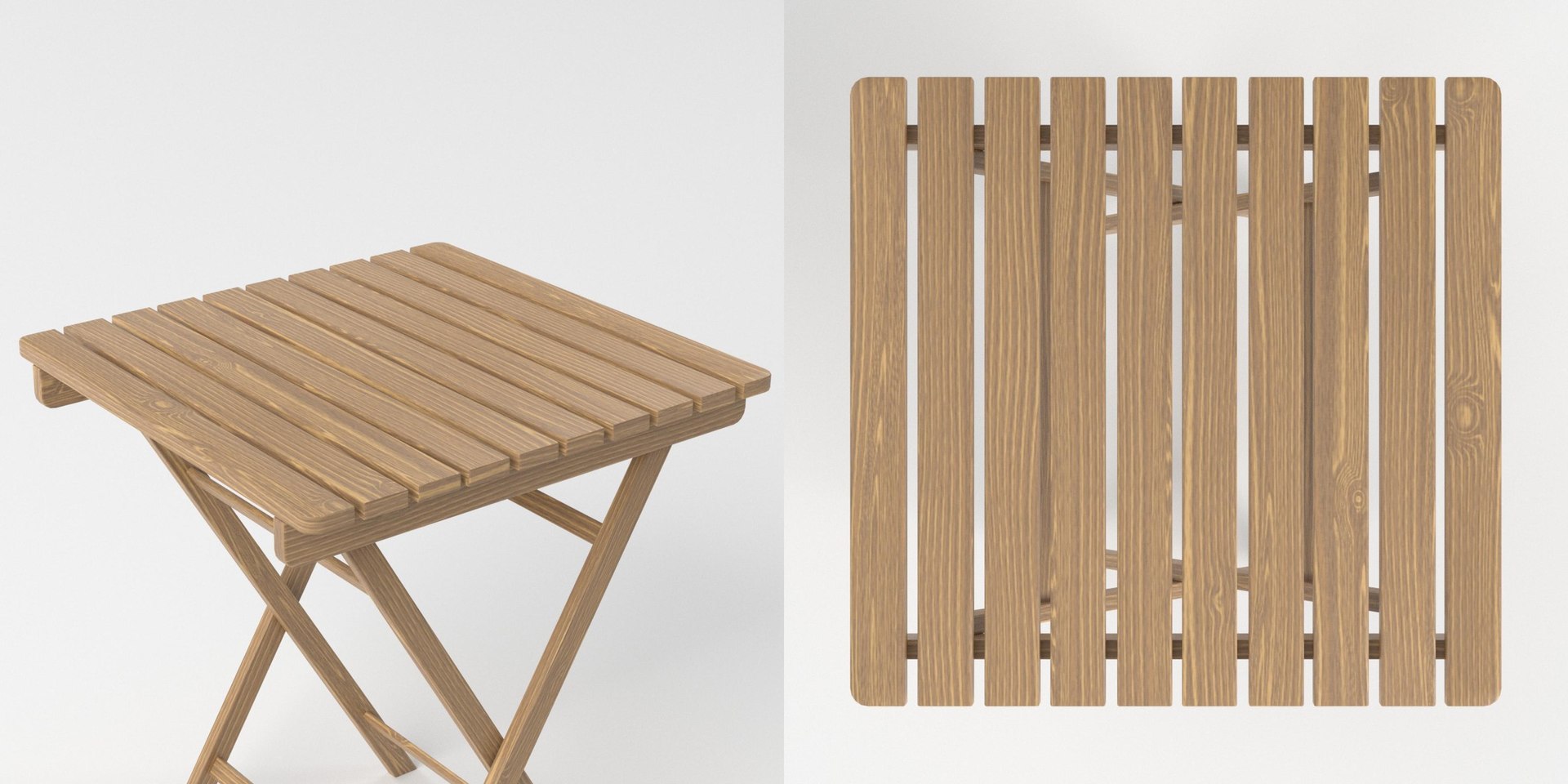 Garden Table 3D Model - TurboSquid 2171227