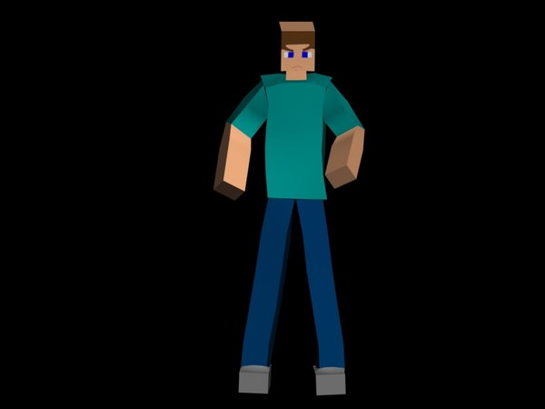 Free Minecraft Character 3D Models for Download | TurboSquid