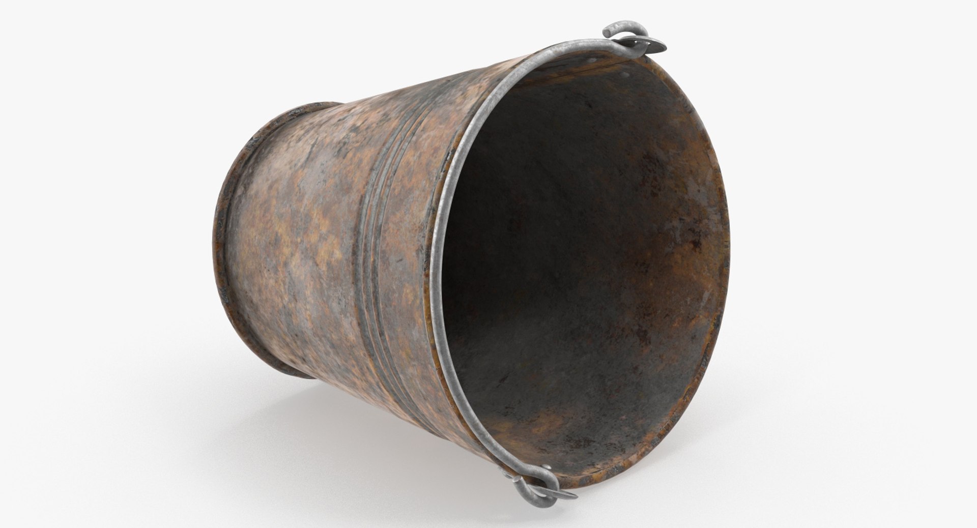 3D rusty metal pail - TurboSquid 1311285