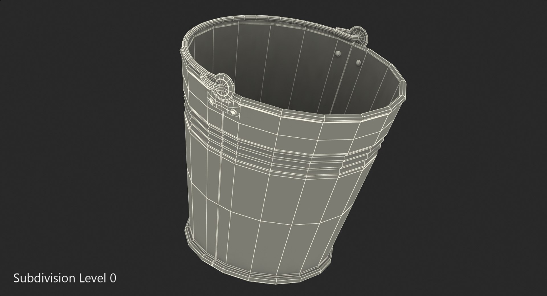 3D rusty metal pail - TurboSquid 1311285