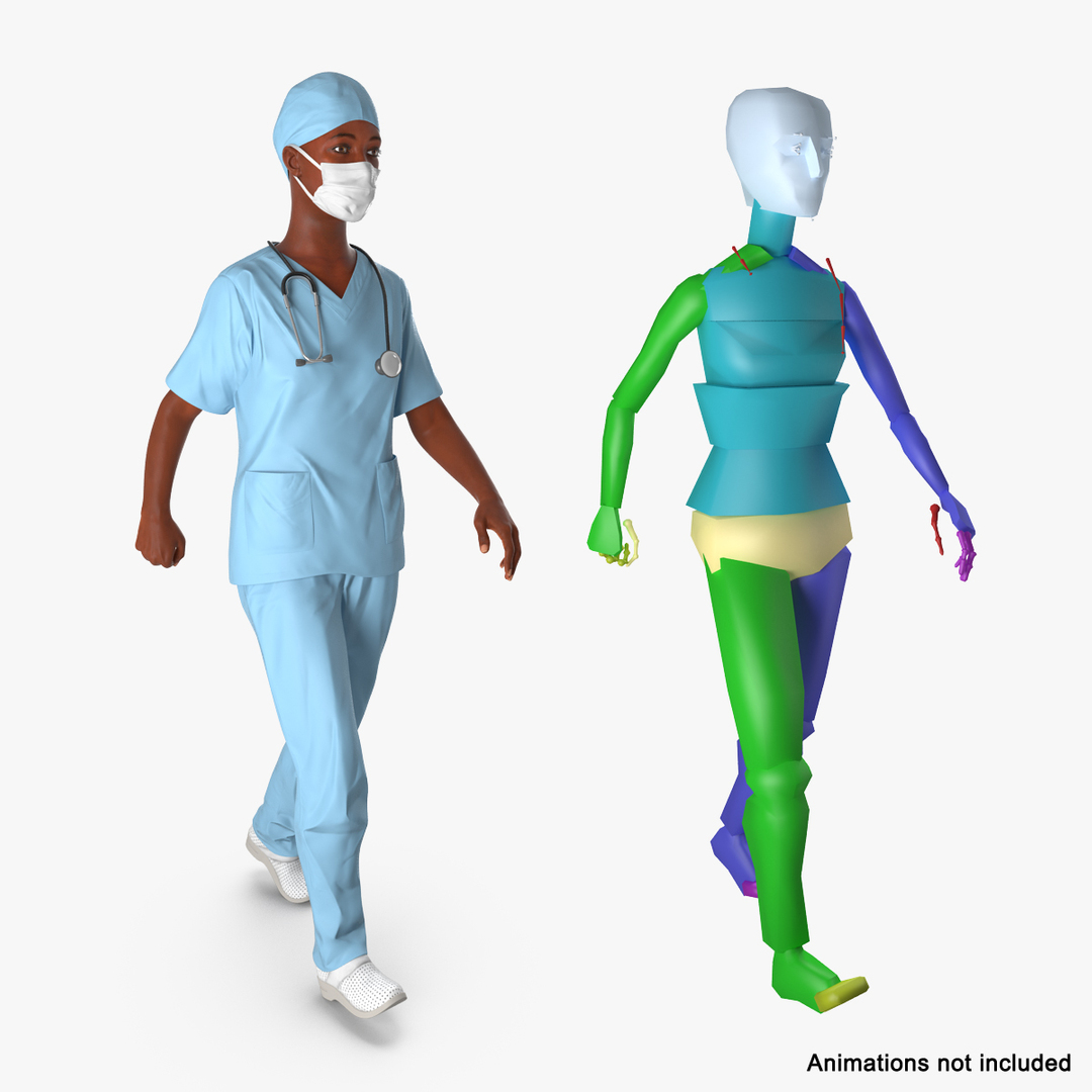 3D rigged doctors 3 model - TurboSquid 1419289