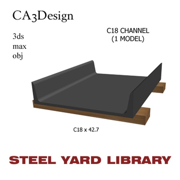 max c18 channel steel