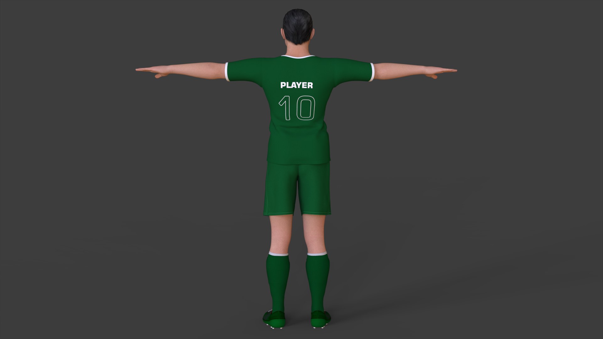 Soccer Player 10 3D Model - TurboSquid 2511409