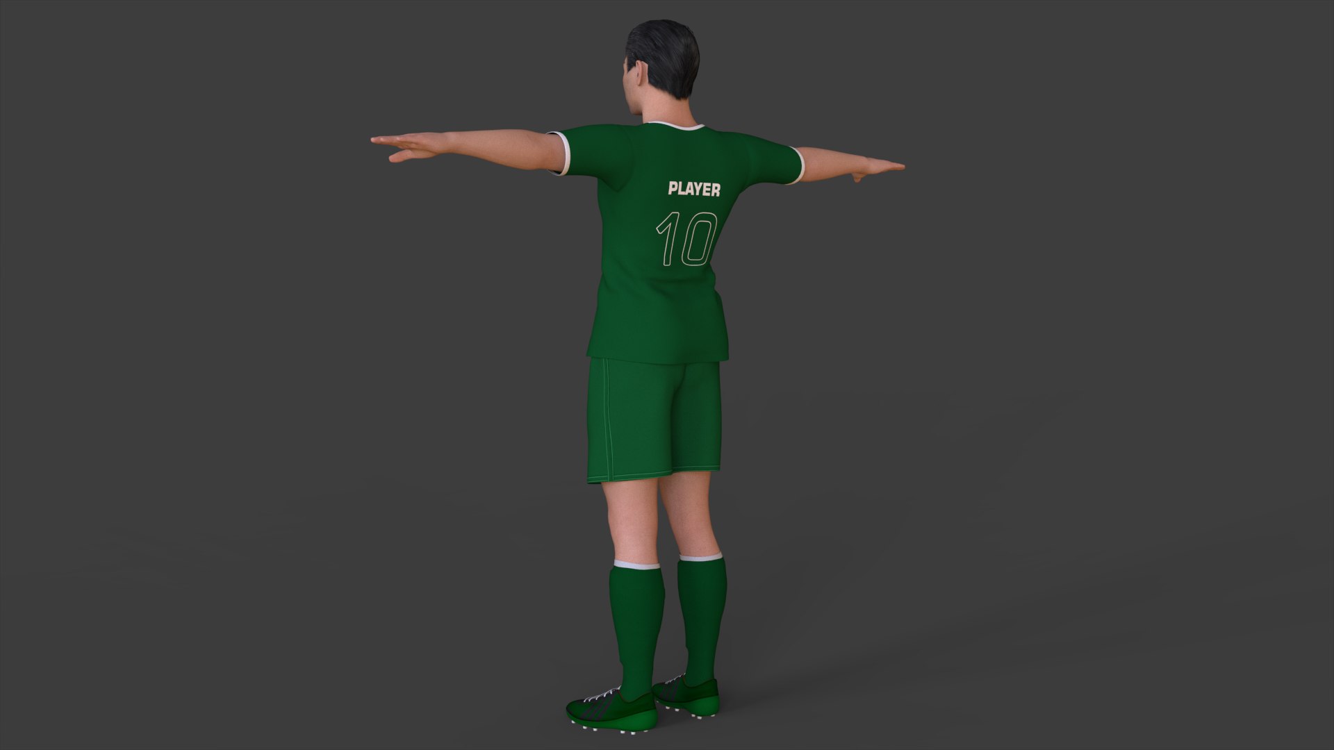 Soccer Player 10 3D Model - TurboSquid 2511409