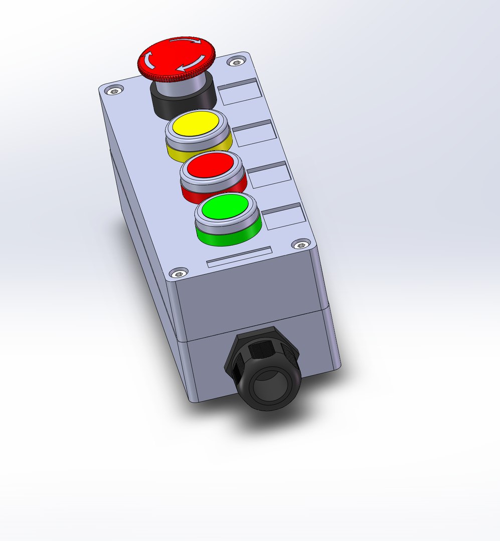 Electric Control Box 3D Model - TurboSquid 1869470