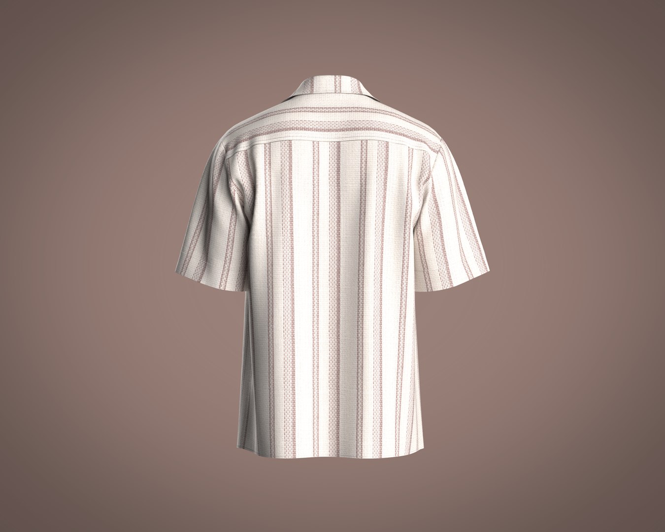 Mans Oversized Woven Texture Fabric Resort Shirt Model - TurboSquid 2298355