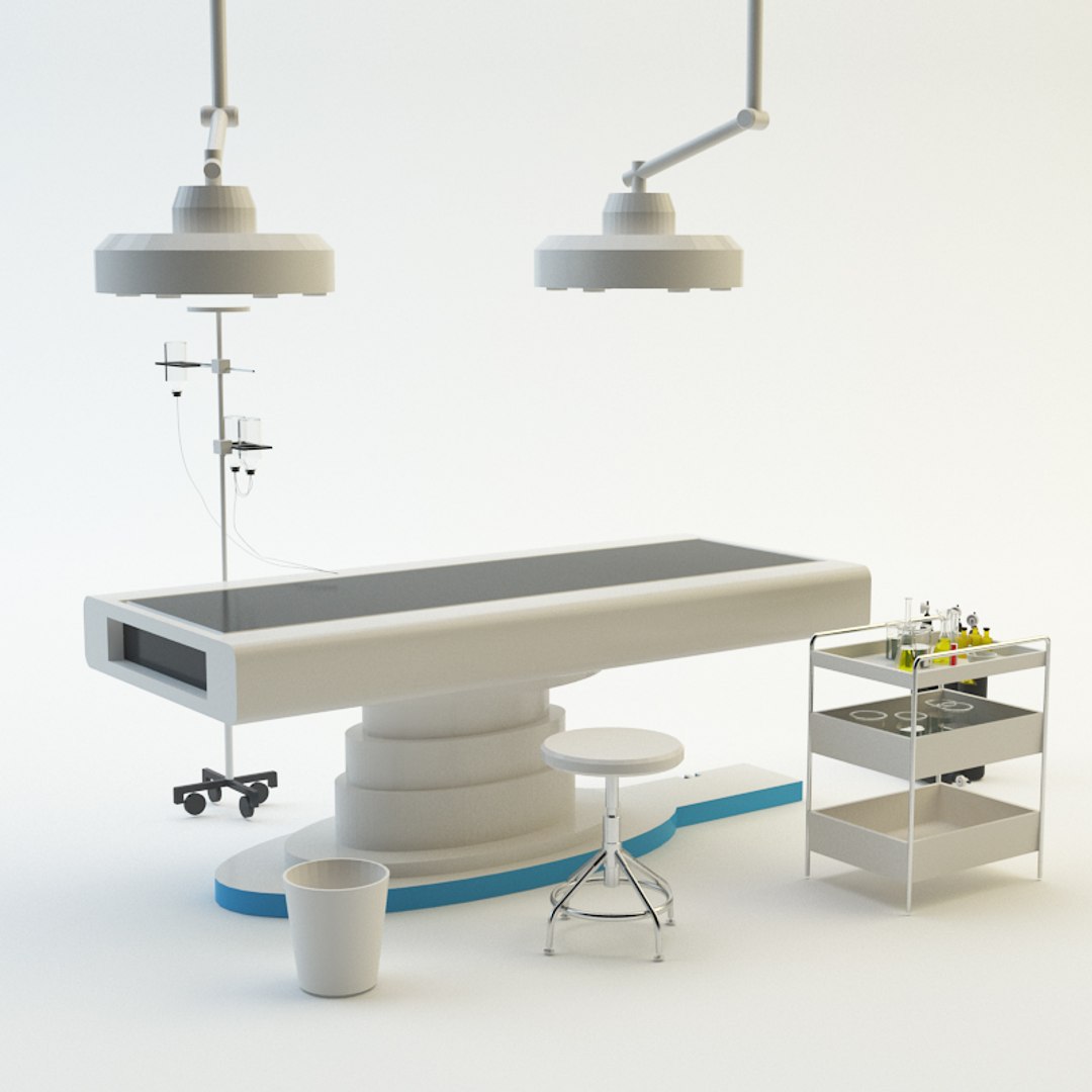 3d Lab Equipment Model