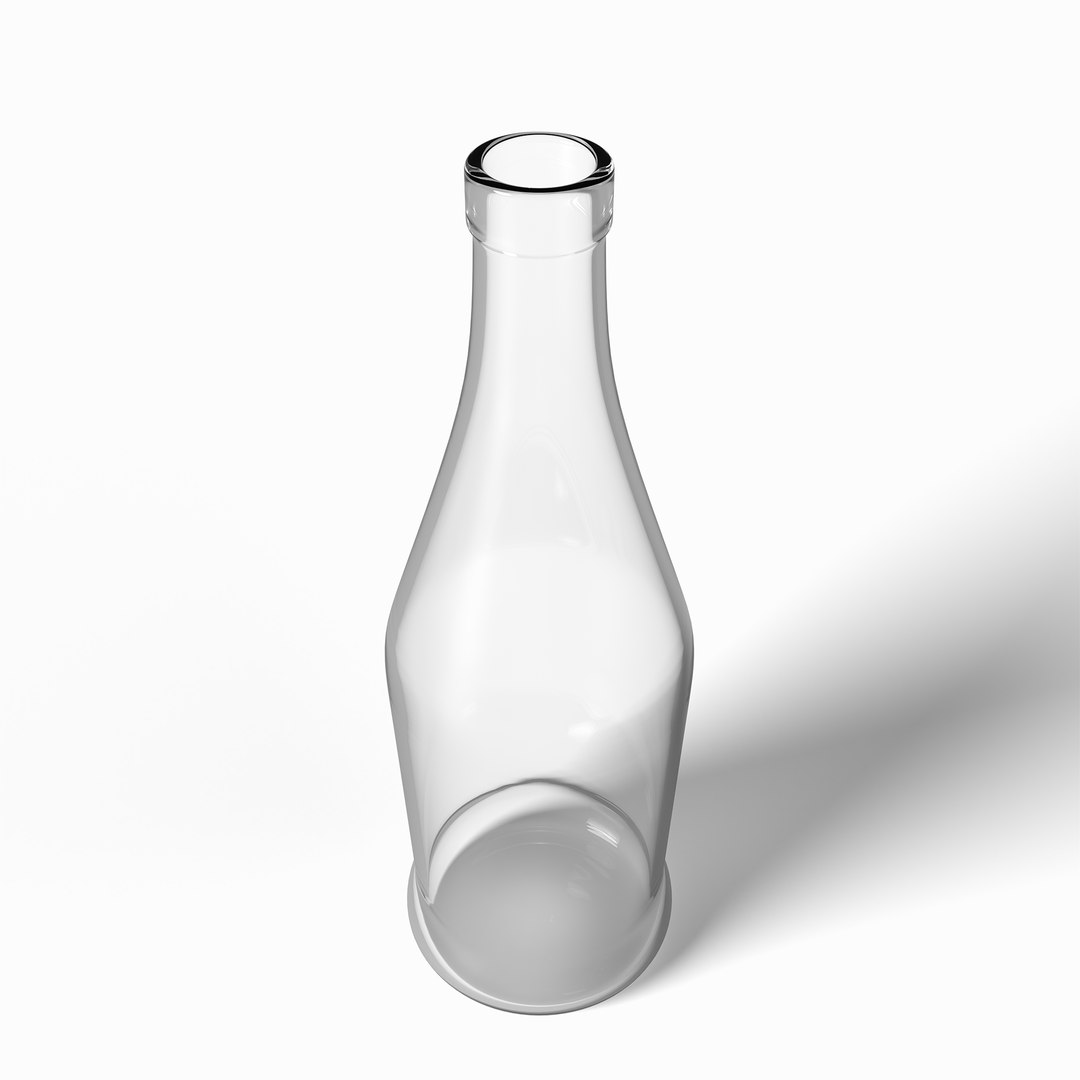 3D Realistic High Quality 3D Glass Bottle Model Model - TurboSquid 2096977