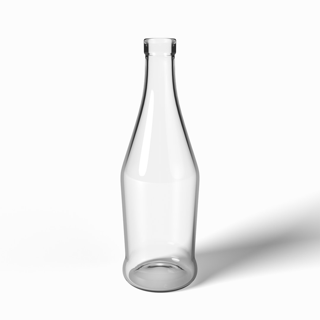 3D Realistic High Quality 3D Glass Bottle Model Model - TurboSquid 2096977