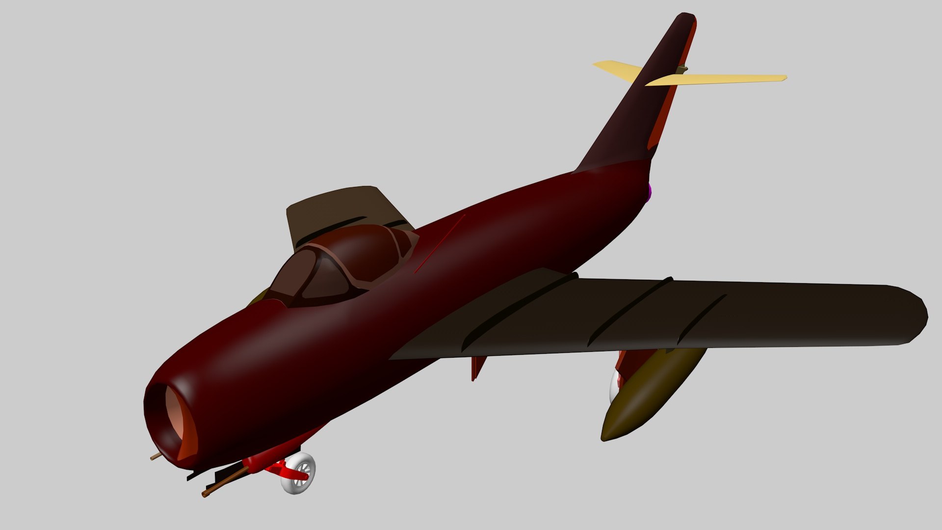 MIG-17 AIRCRAFT 3D Model - TurboSquid 2085929